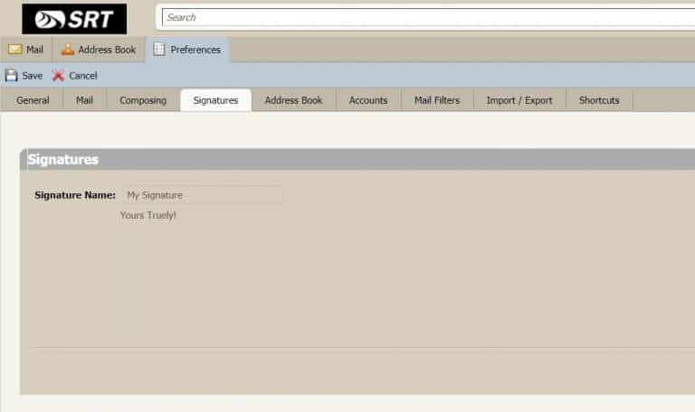 NEW WEBMAIL - SIGNATURE - SRT.COM
