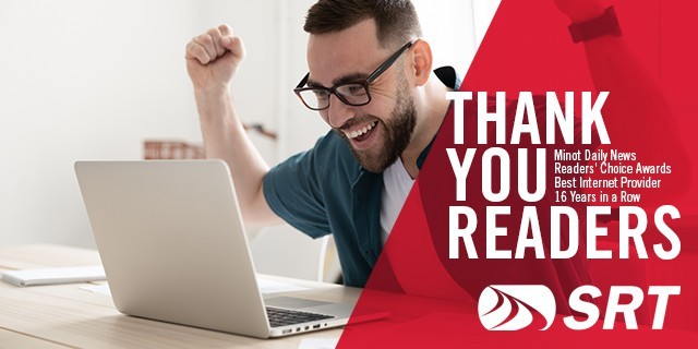 SRT is Voted Minot Daily News' Best Internet Provider of 2020 - SRT.COM