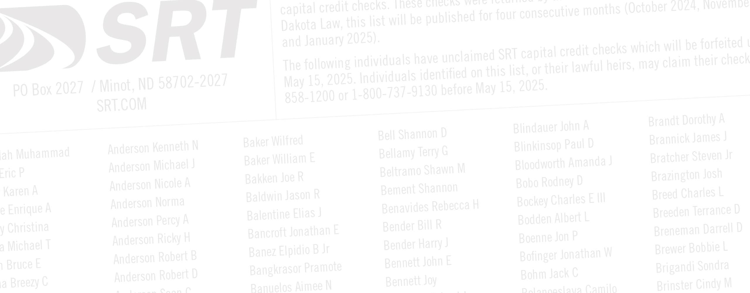 SRT | Internet, Security, TV & Phone - Minot, North Dakota